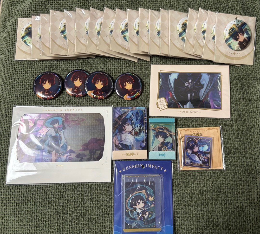 Official Genshin Impact Wanderer/Scara Merch, Hobbies & Toys, Toys ...