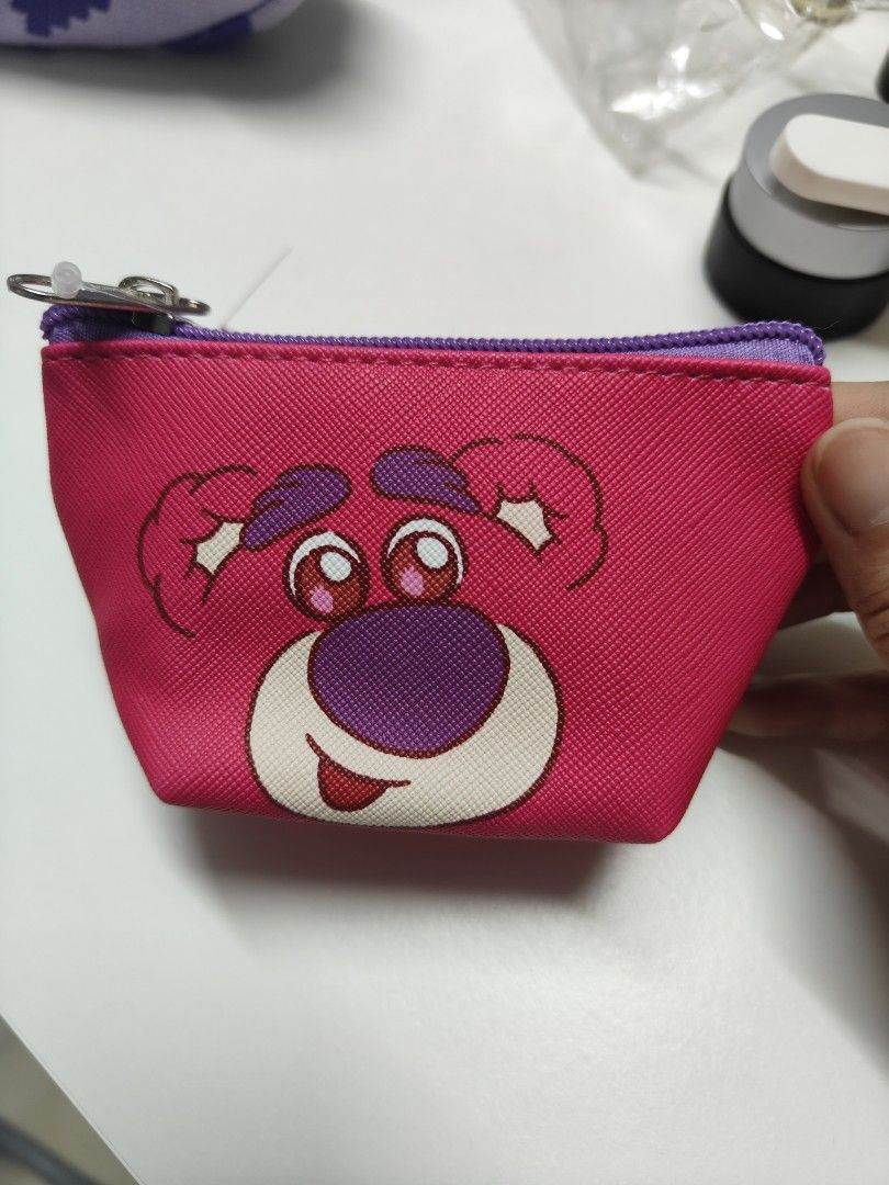 Original Lotso Disney Mini Pouch 👝, Women's Fashion, Bags & Wallets ...