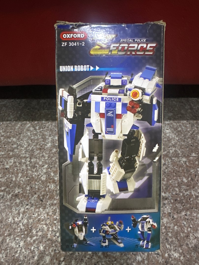 Oxford Z-Force Special Police Union Robot, Hobbies & Toys, Toys & Games on Carousell