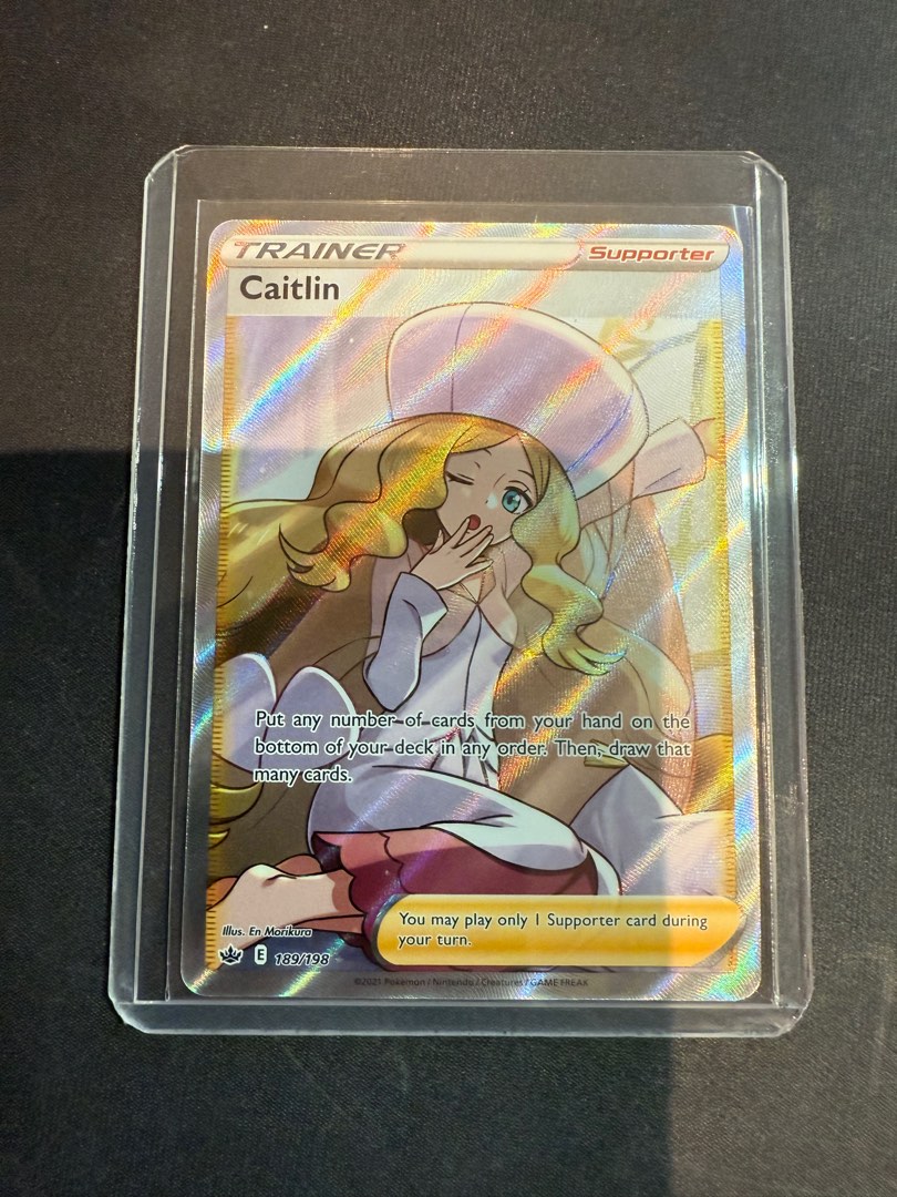 Pokemon TCG Caitlin FA Chilling Reign , Hobbies & Toys, Toys & Games on ...
