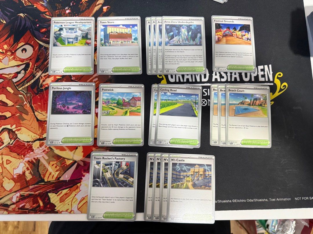 Pokemon Trainer Cards - Various Cards, Hobbies & Toys, Toys & Games on ...