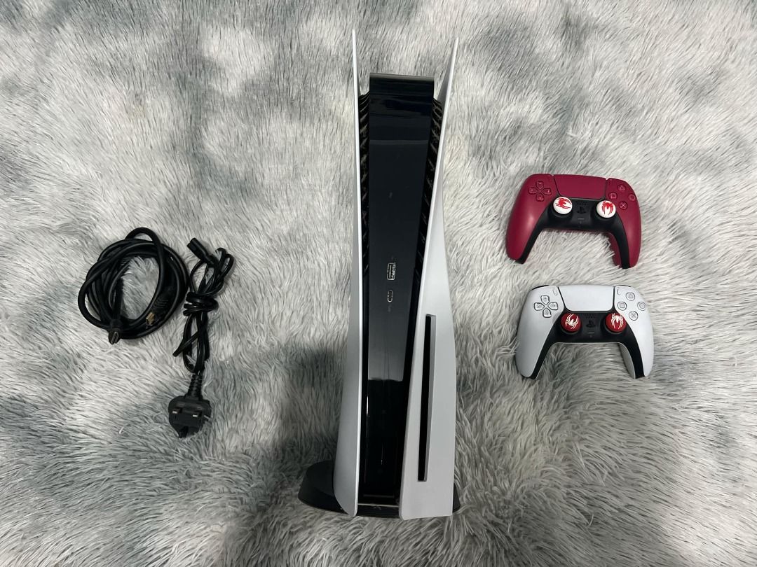 Ps5 disc edition with controller no box, Video Gaming, Video Game ...