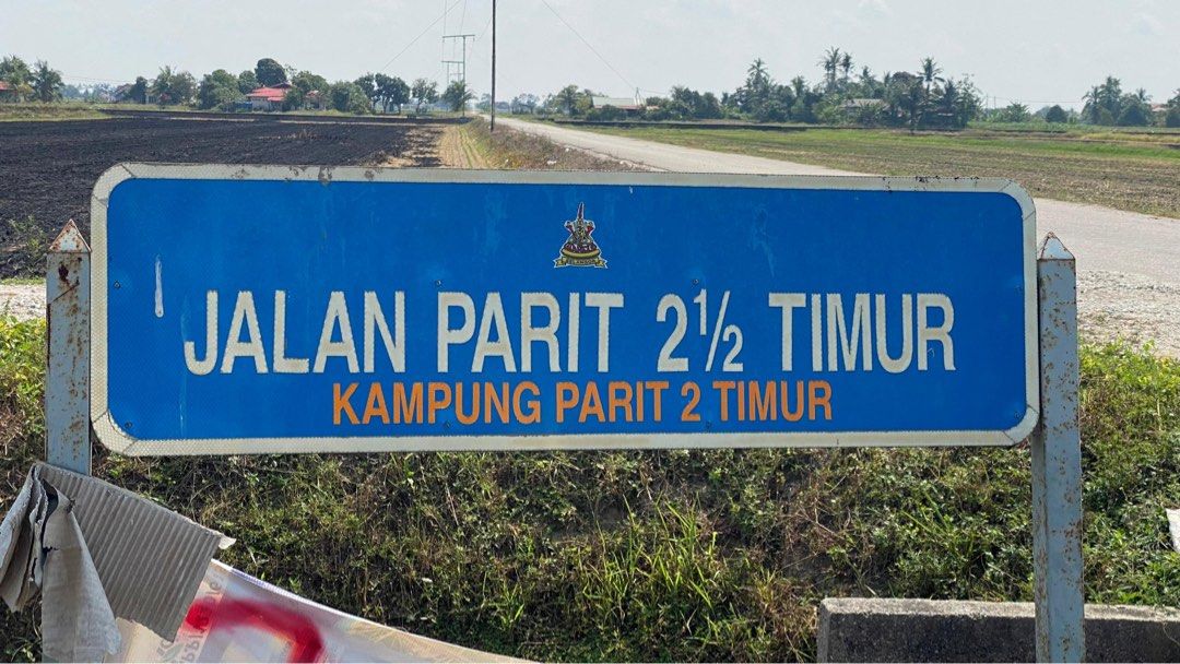 Tanah Sawah Padi Parit 2 Setengah Timur. 45300 Sungai Besar. Selangor ...