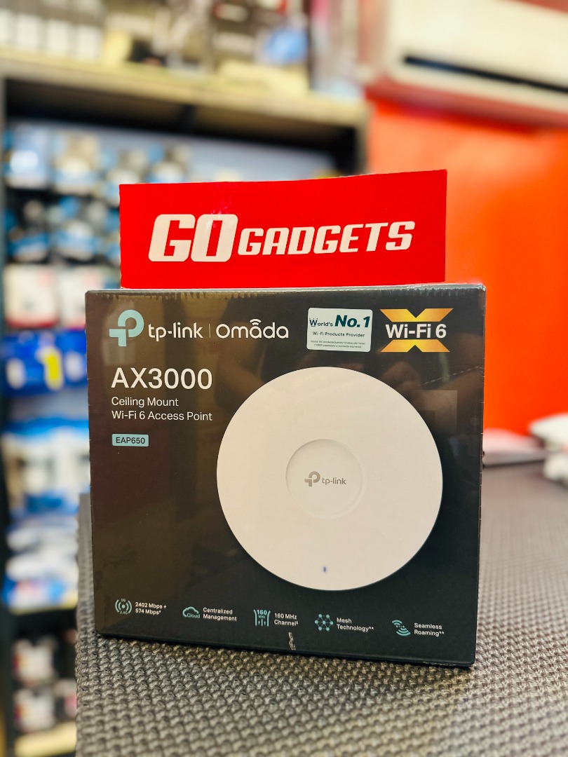 TP-Link EAP650 AX3000 Ceiling Mount WiFi 6 Access Point, Computers & Tech, Parts & Accessories ...