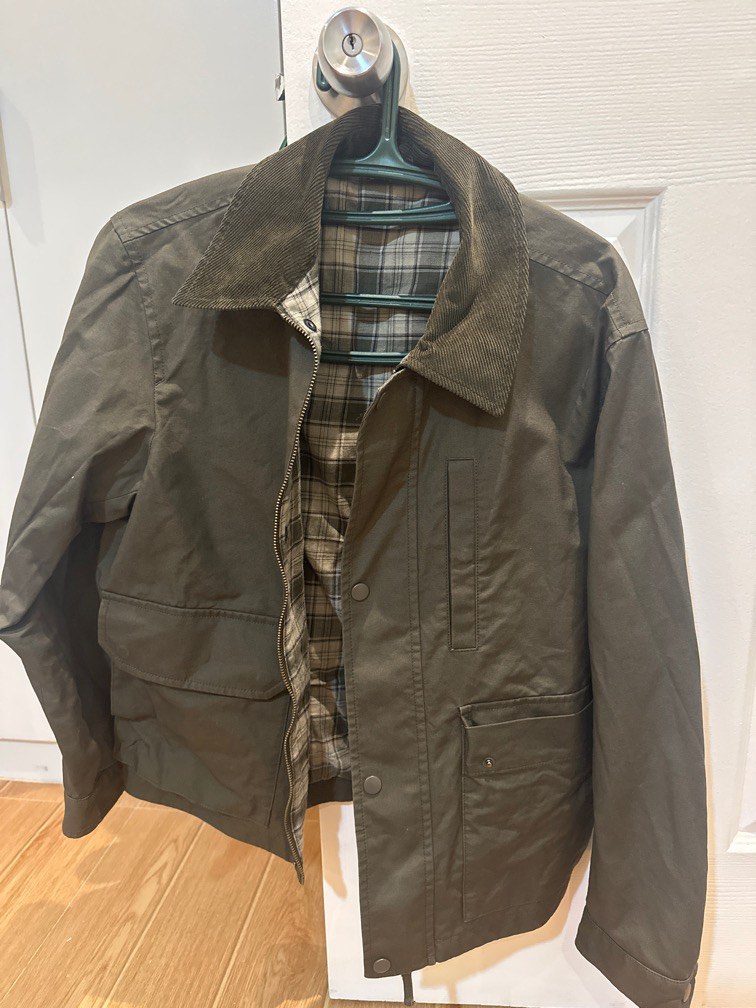 Uniqlo Utility / Blouson Jacket, Men's Fashion, Coats, Jackets and ...