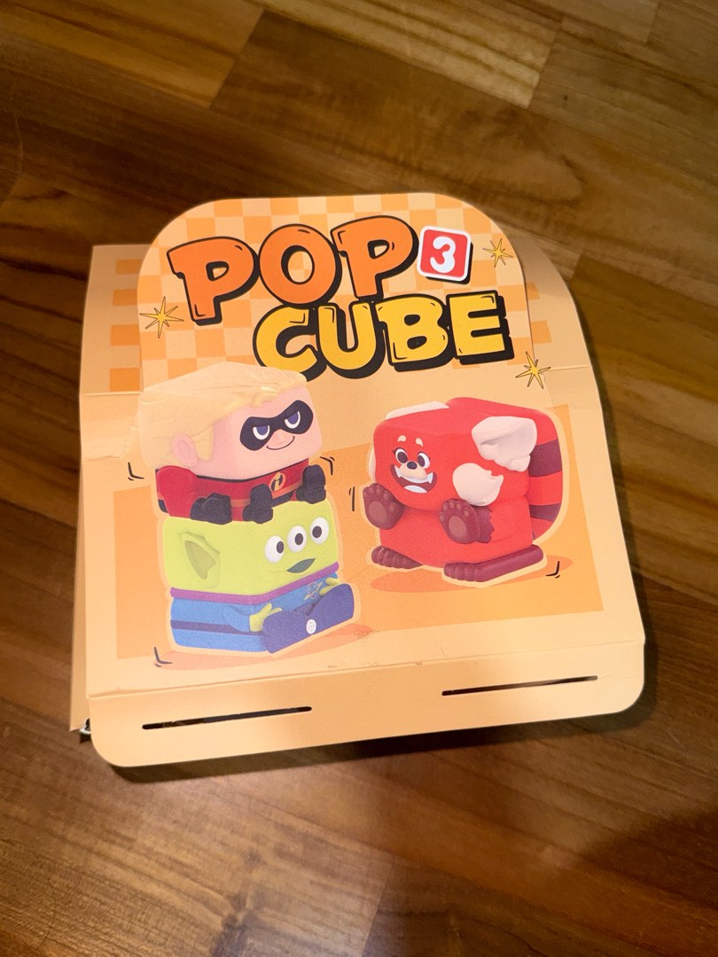 wts popmart pop cube series 3, Hobbies & Toys, Toys & Games on Carousell