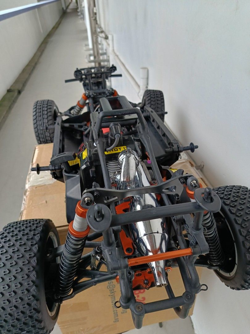 1/5 RTR RC Terminator Short Course 29cc Gas Petrol Powered Truck ...