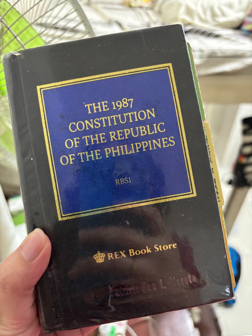 [Law Books] 1987 Constitution of the Philippines, 2016 (Codal), Hobbies ...