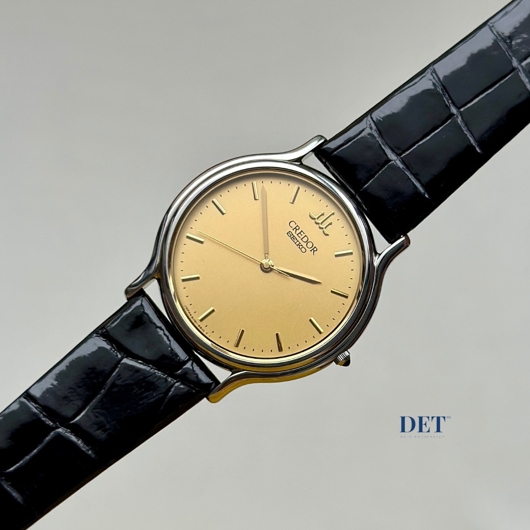 2010 Seiko Credor Signo Gold Dial, Luxury, Watches on Carousell