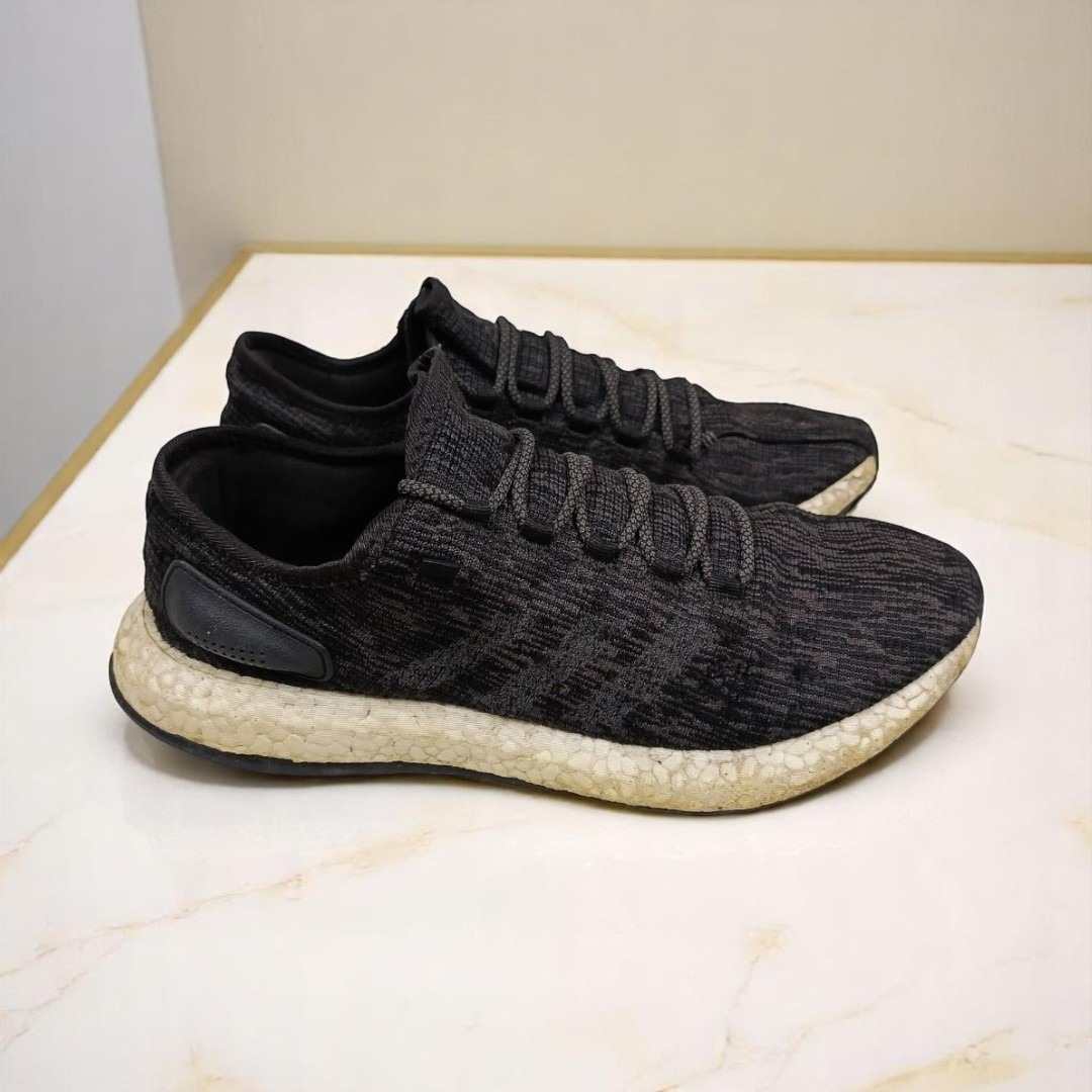 [44] ADIDAS PUREBOOST CORE BLACK [A8-20] - (SEPATU / SHOES) SECOND ...