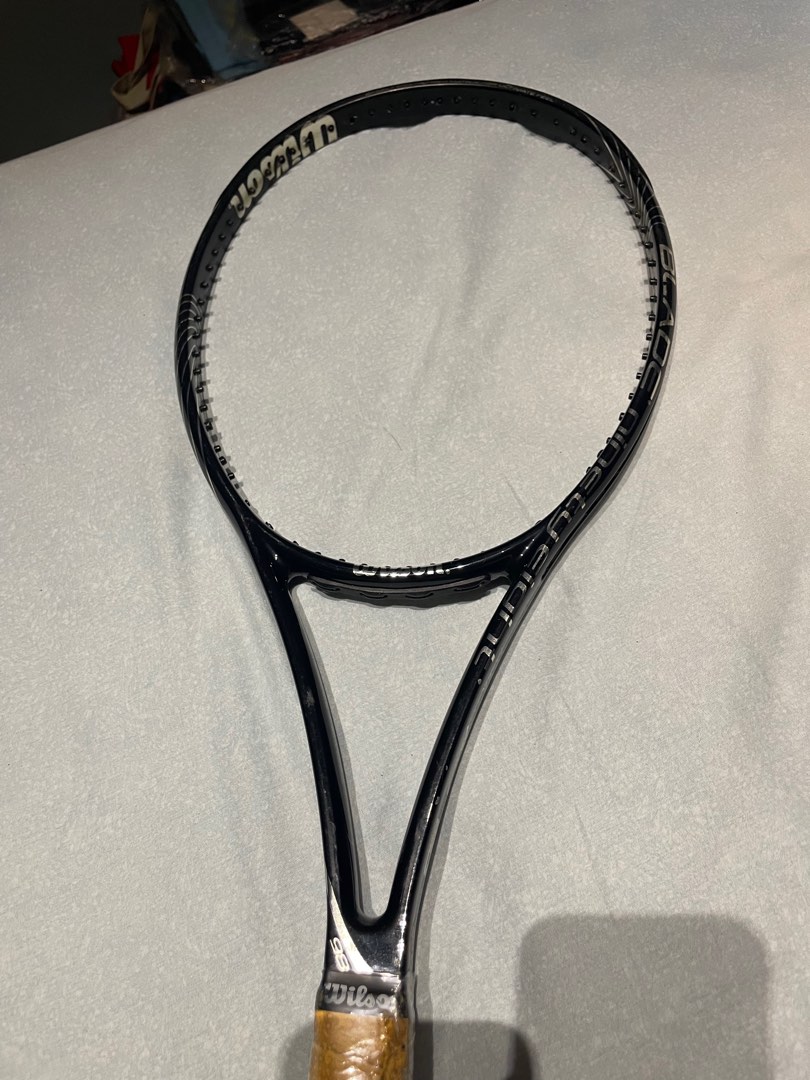 日本購入男女啱用 Wilson blade 98 BLX 網球拍 tennis racket 98 sq in, grip 2, 16x19 ...