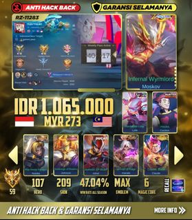 Rozez_Store Mlbb’s Profile Page on Carousell | All of Rozez_Store Mlbb ...