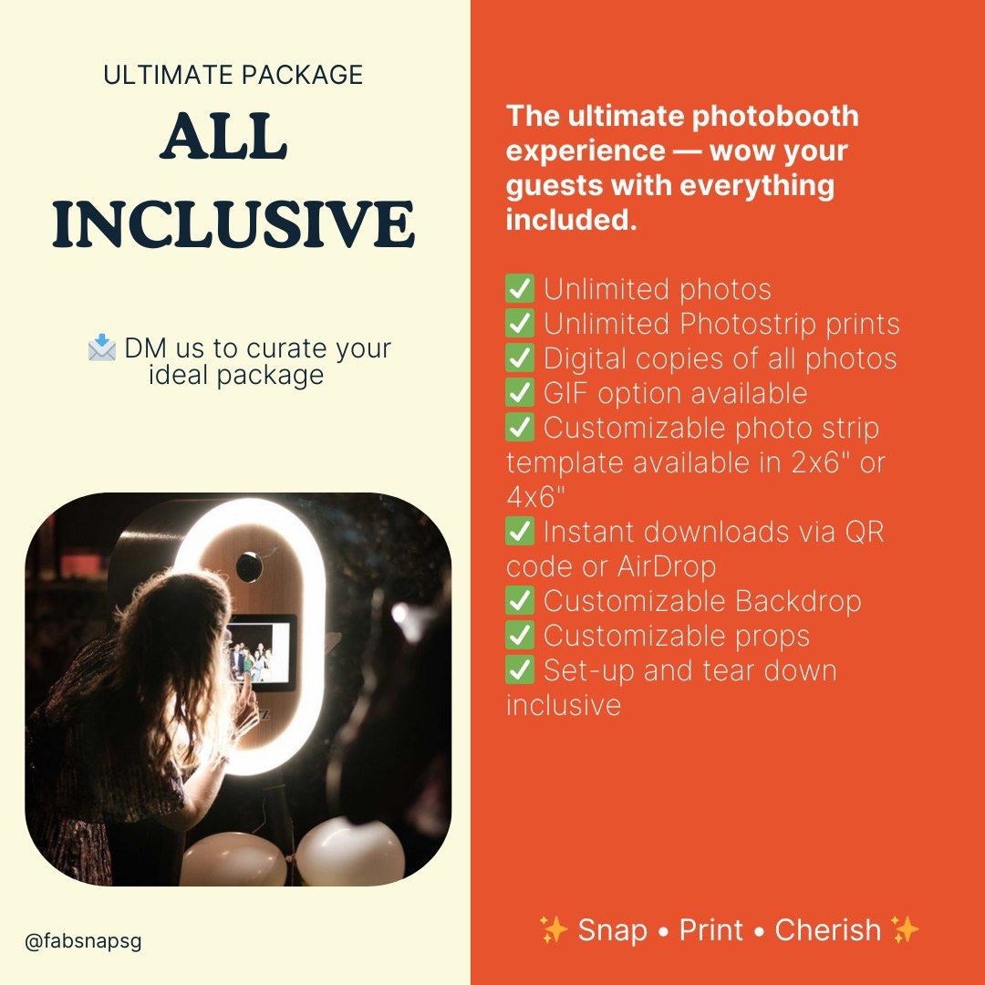 All-Inclusive Photobooth Package - Ultimate Experience, Hobbies & Toys ...