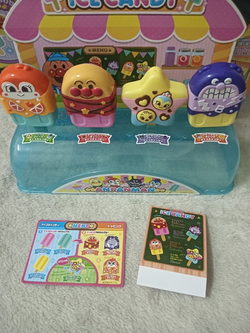 Anpanman ice cream set, Hobbies & Toys, Toys & Games on Carousell