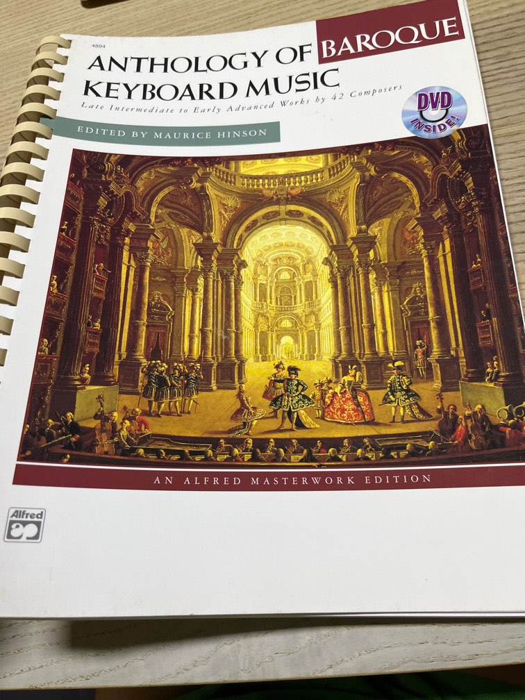 Anthology of Baroque keyboard music, Hobbies & Toys, Music & Media ...