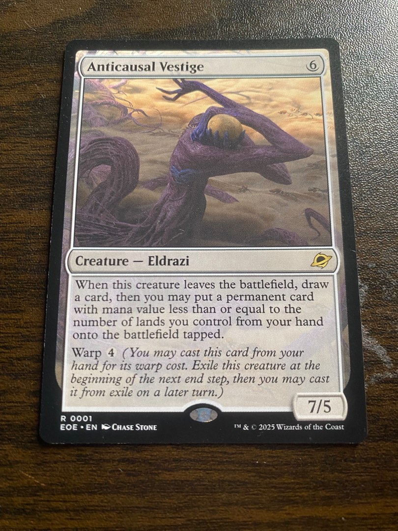 Anticausal Vestige Magic the Gathering: Edge of Eternities Rare Card ...