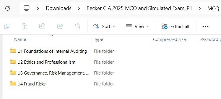 Becker CIA 2025 MCQ and Simulated Exam, Hobbies & Toys, Books ...