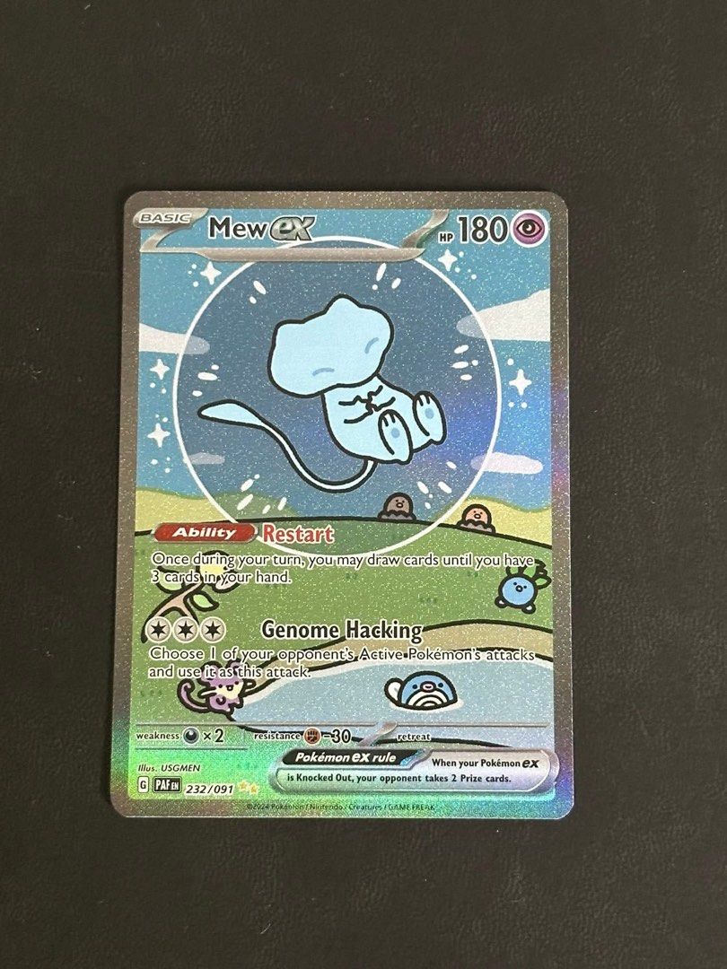 Bubble mew ex english raw, Hobbies & Toys, Toys & Games on Carousell