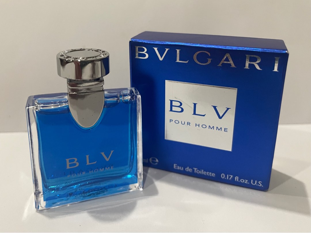 Bvlgari BLV Mini Perfume for Men 5ml, Beauty & Personal Care, Fragrance ...