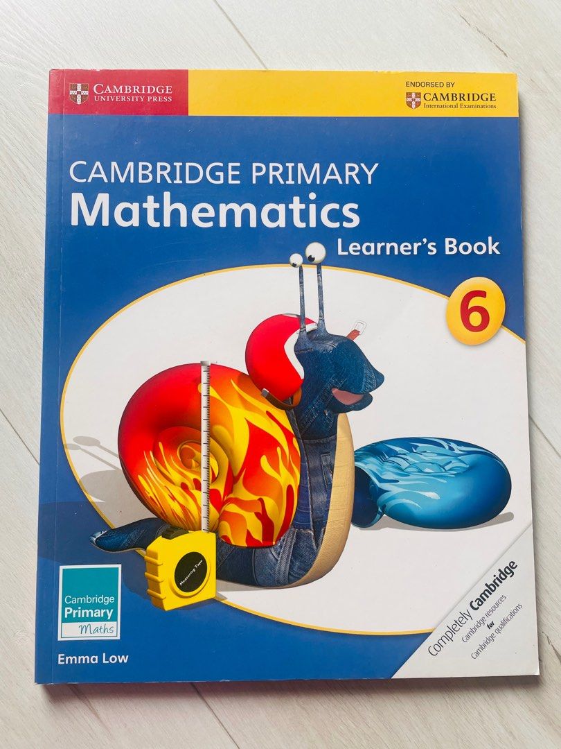 CAMBRIDGE PRIMARY MATHEMATICS SKILLS BUILDER & LEARNER’S BOOK 6 ...