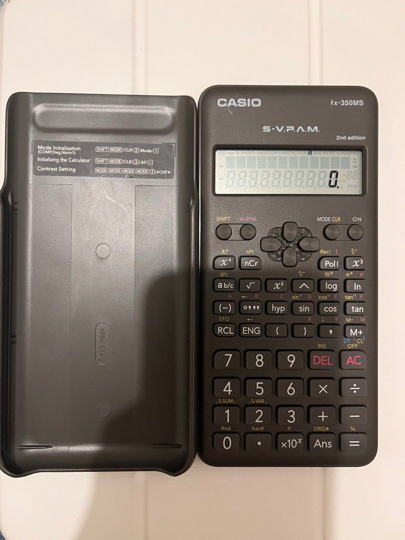 Casio Calculator fx-350MS (PRC-Approved), Hobbies & Toys, Stationary ...