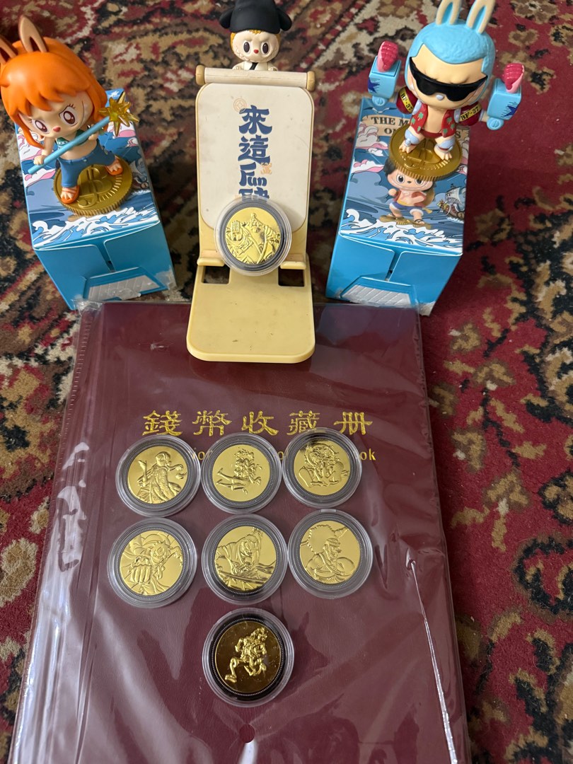 CHIKI BALLS X ONE PIECE COIN ROBIN , LUFFY GEAR 5 NIKA , ROBIN , ZORRO ...