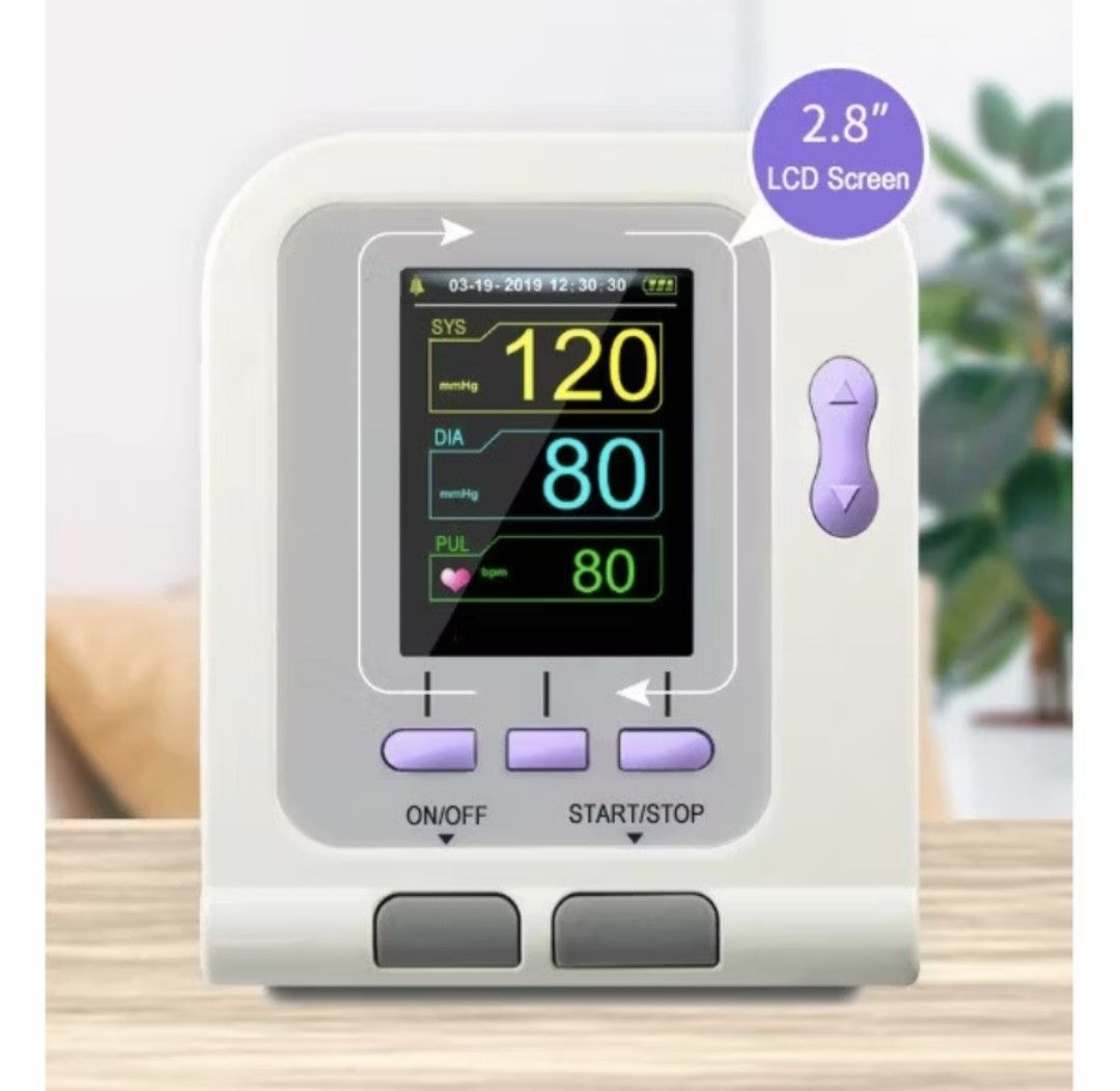 CONTEC 08A-VET Animal Blood Pressure Monitor, Health & Nutrition ...