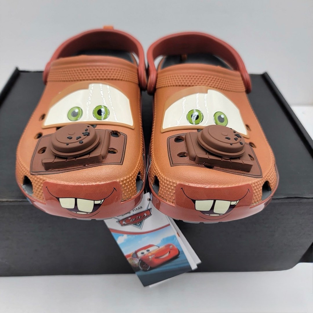 Crocs x Cars Mater Classic Clogs, Men's Fashion, Footwear, Slippers ...