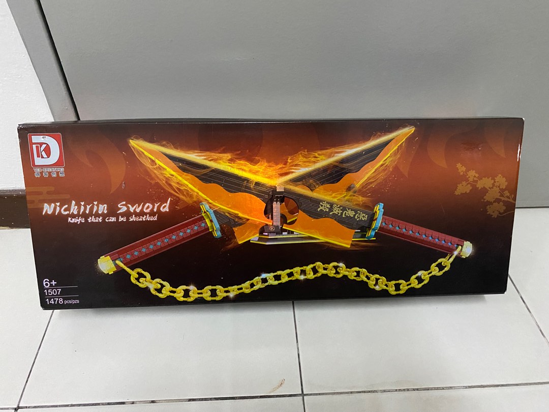 Demon Slayer Nichirin Sword Lego, Hobbies & Toys, Toys & Games on Carousell