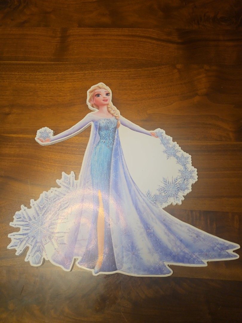 Disney Frozen Elsa Cardboard Cutout, Hobbies & Toys, Toys & Games on ...