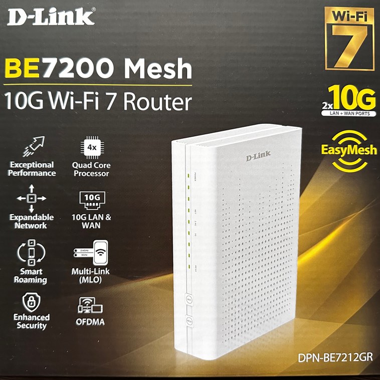 D-Link BE7200 Mesh 10G Wi-Fi 7 Router, Computers & Tech, Parts & Accessories, Networking on ...