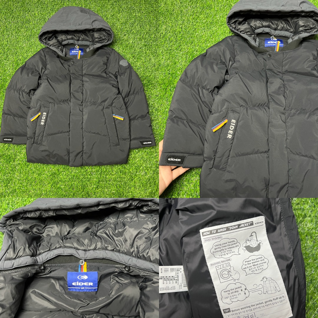 EIDER PUFFER DOWN JACKET 4-6, Babies & Kids, Babies & Kids Fashion on ...