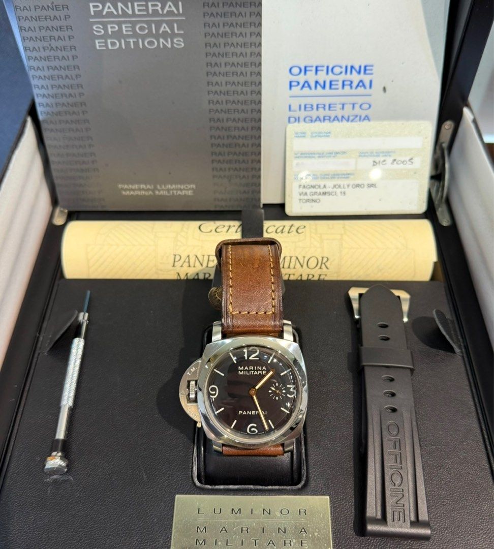 🛎️Sale🛎️ “FIDDESTRO” Panerai PAM 217 Luminor 1950 Marina Militare ...