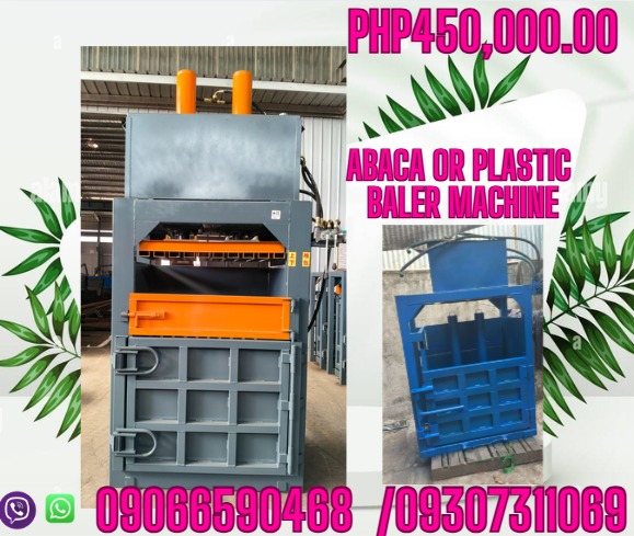 for Sale baler machine garbage abaca plastic baler machine press ...