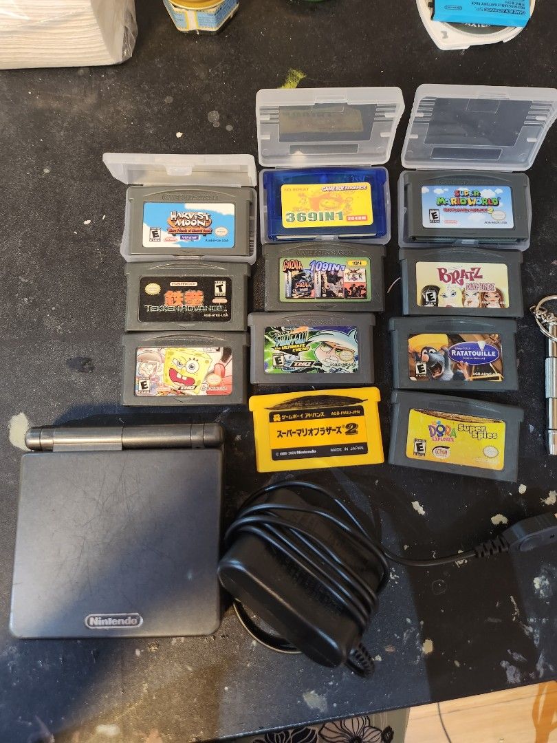 Gameboy Advance SP with games! 🔴FREE SHIPPING🔴, Video Gaming, Video ...