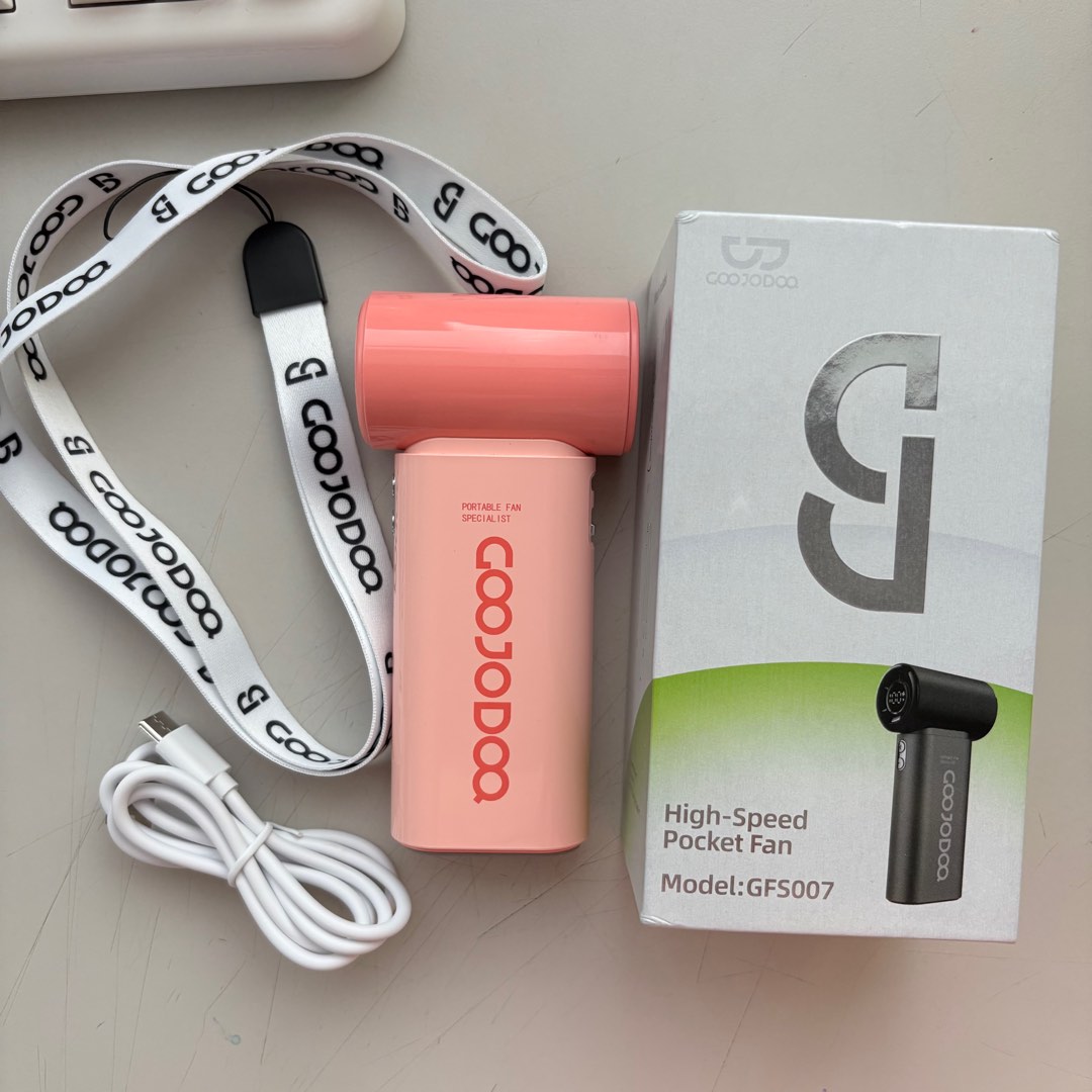 GOOJODOQ Handheld Mini Portable Fan, Furniture & Home Living, Lighting ...
