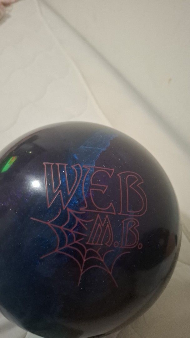 Hammer Web MB Bowling Ball 14lbs 2HRH, Sports Equipment, Sports & Games ...