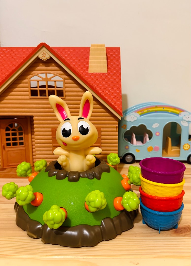 Jumping jack Rabbit game, Hobbies & Toys, Toys & Games on Carousell