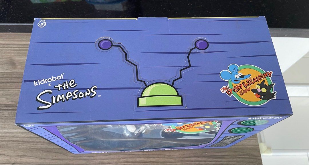 KIDROBOT THE SIMPSONS ITCHY & SCRATCHY COLLECTIBLE VINYL FIGURES ...