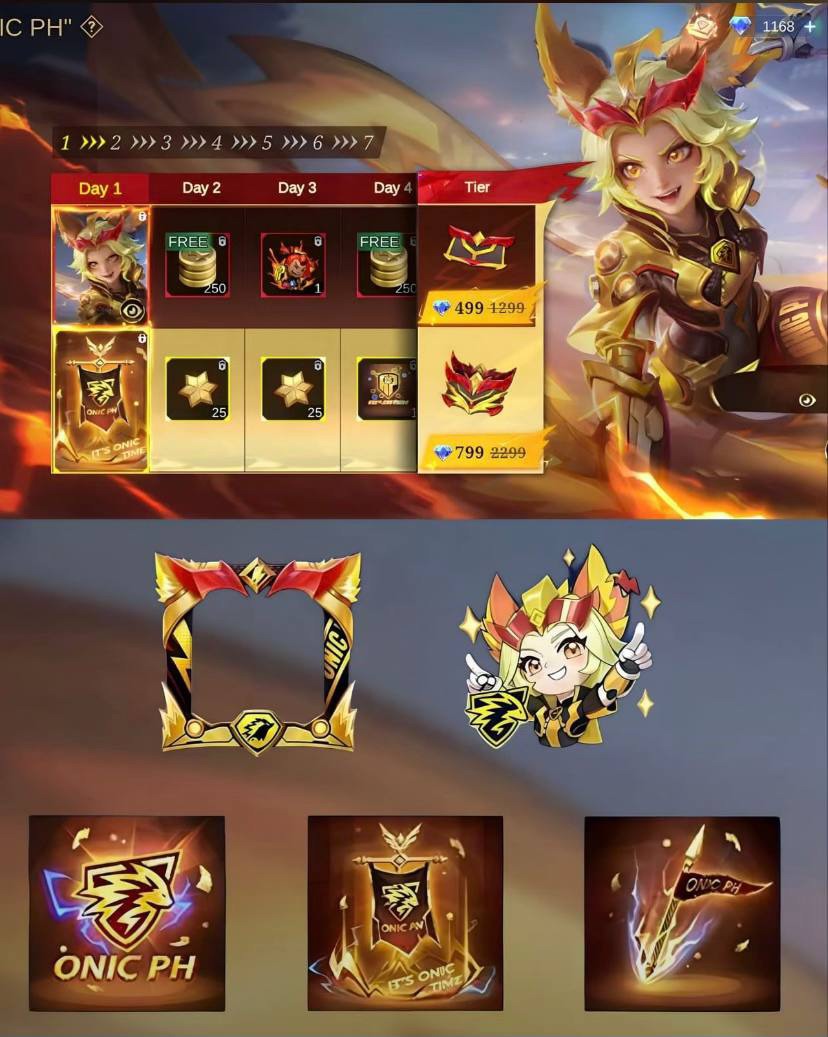 MLBB Joy ONIC PH Champion Skin | Mobile Legends Gifting, Video Gaming ...