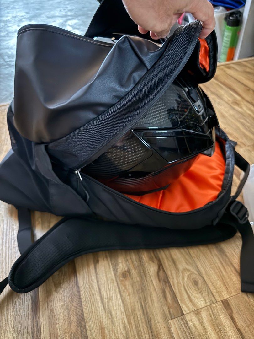 Motorcycle Helmet Backpack, Motorcycles, Motorcycle Accessories on ...