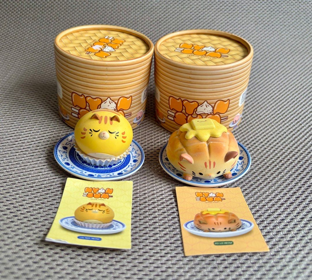 Nyan Sum Liu Sha Meow & Po Lo Meow Set, Hobbies & Toys, Toys & Games on ...