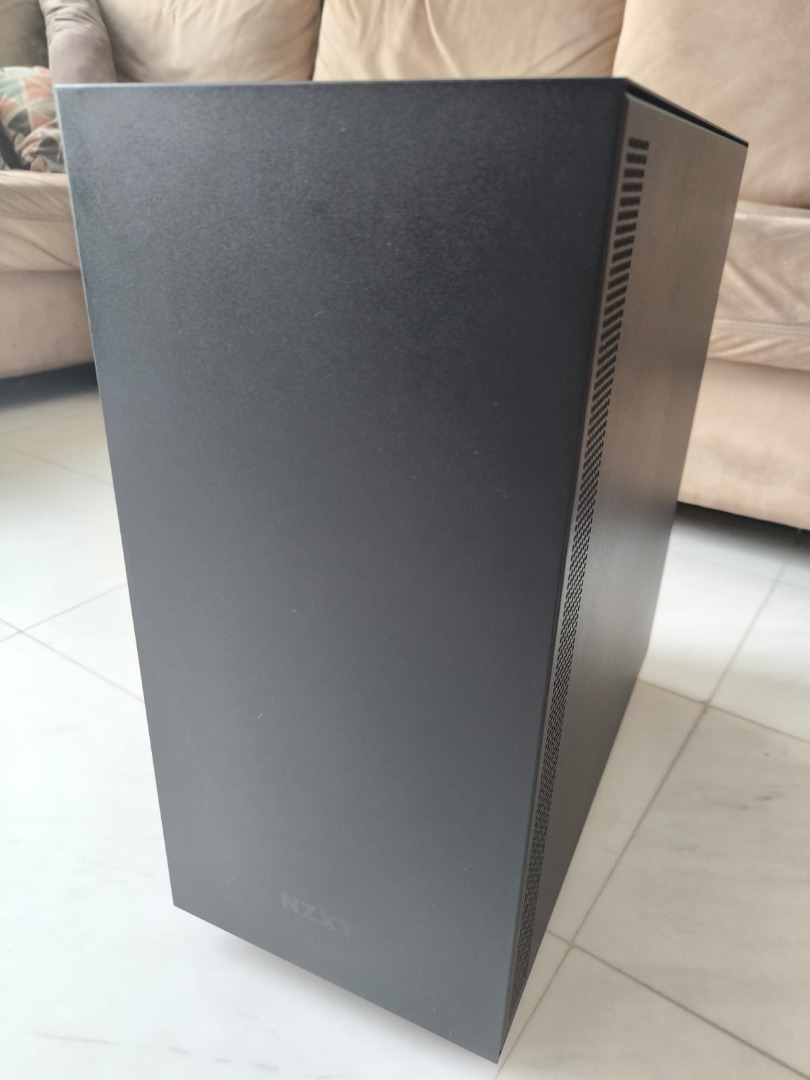 NZXT H510 Black ATX Mid Tower PC Case - with free NZXT X53 AIO Cooler ...