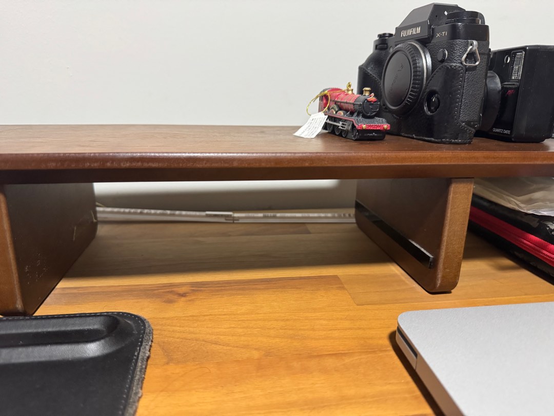 Omnidesk Wooden Monitor Stand, Computers & Tech, Parts & Accessories ...