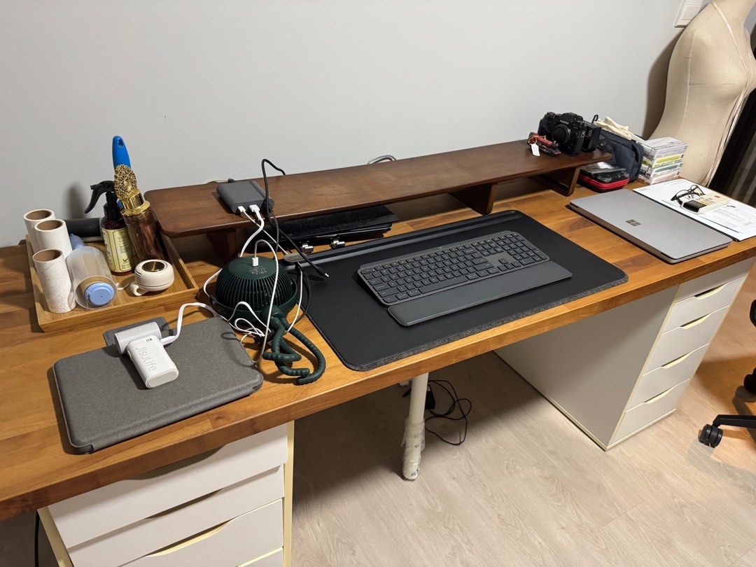 Omnidesk Wooden Monitor Stand, Computers & Tech, Parts & Accessories ...