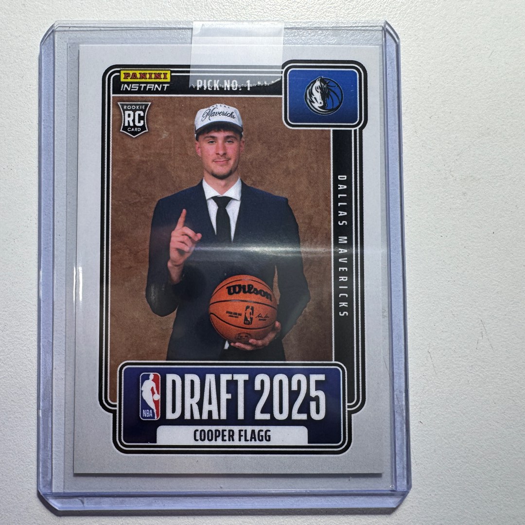 Panini Instant Cooper Flagg Draft 2025 Rookie Card, Hobbies & Toys ...