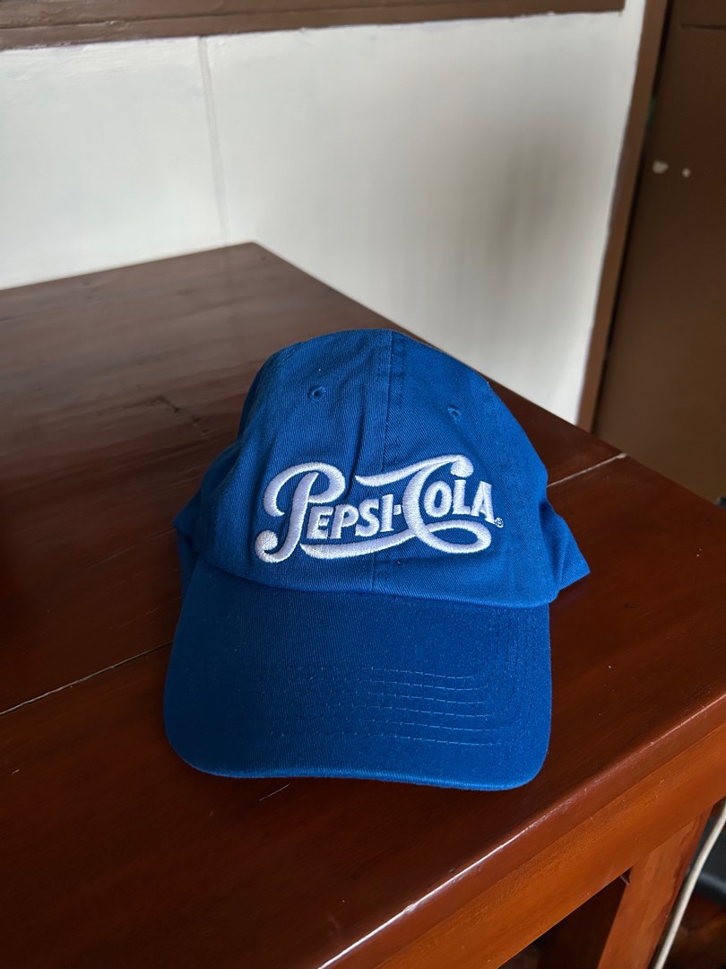 Pepsi Cola Design Blue Cap, Men's Fashion, Watches & Accessories, Caps ...