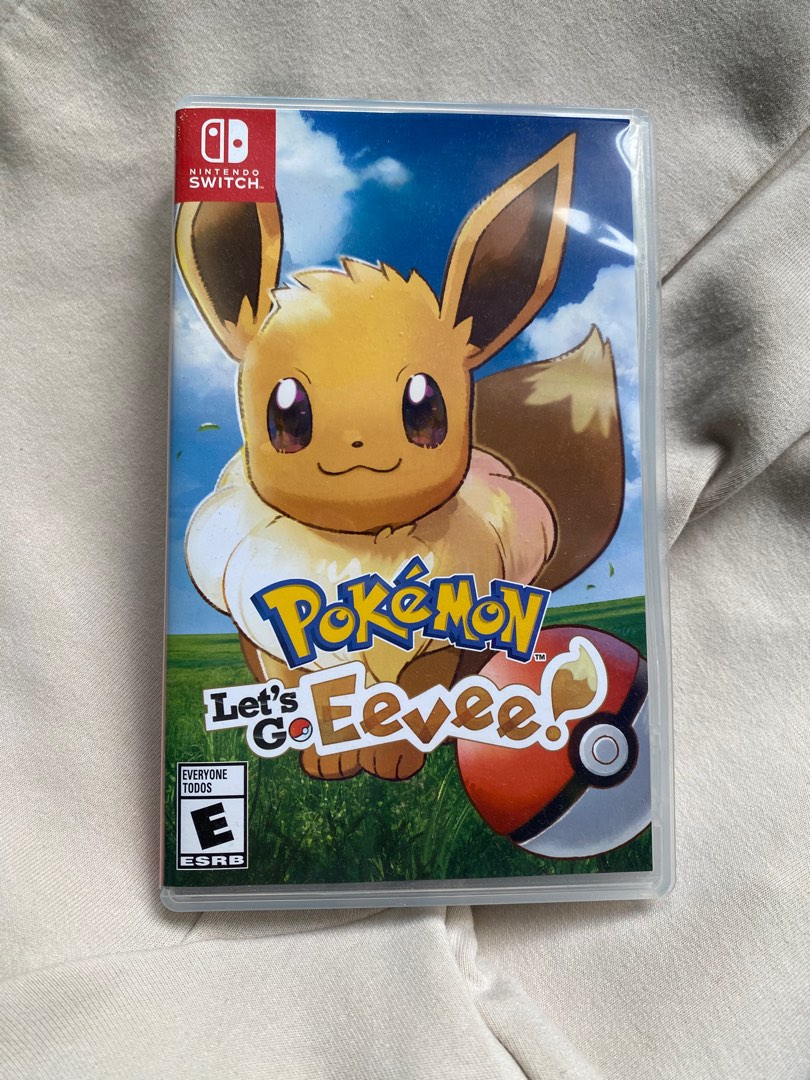 Pokemon: Let's Go, Eevee! - Nintendo Switch, Video Gaming, Video Games ...