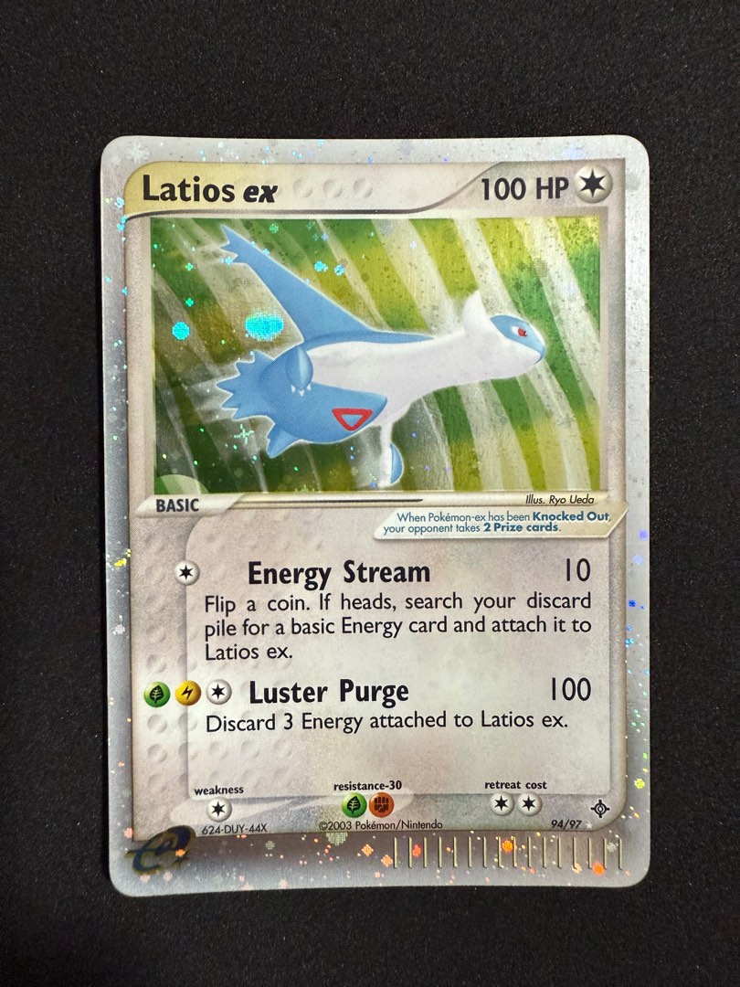 Pokemon Vintage EX Dragon Latios Ex Holo 94/97 MP, Hobbies & Toys, Toys ...