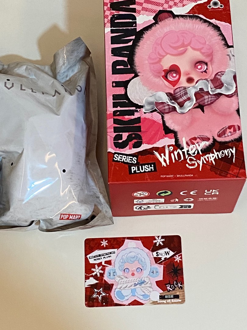 Popmart Skullpanda Winter Symphony Series Blind Box - Song Of Snow ...